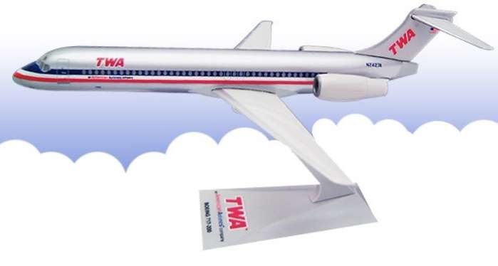 Flight Miniatures Flight Miniatures TWA Boeing B717 die-cast model ...