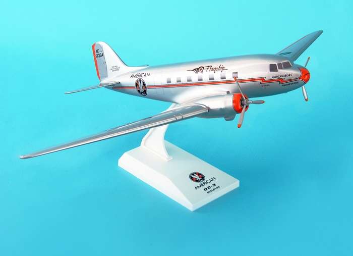 Skymarks American Airlines DC-3 diecast model ezToys - Diecast Models ...