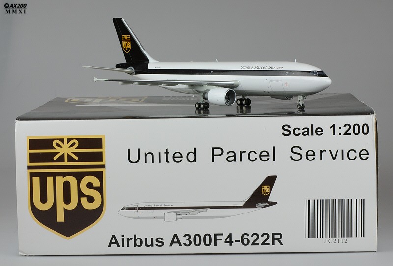UPS A300-600F N131P Old Livery 1:200 ezToys - Diecast Models and ...