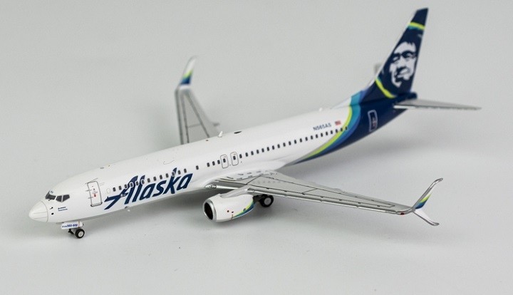Alaska Boeing 737-800 new livery Scimitars N565AS NG models 58049 scale ...