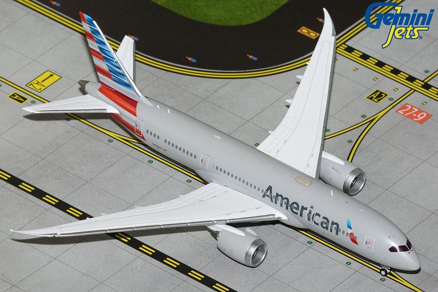 American Airlines B787-8 N808AN Dreamliner Gemini Jets GJAAL2087 Scale ...