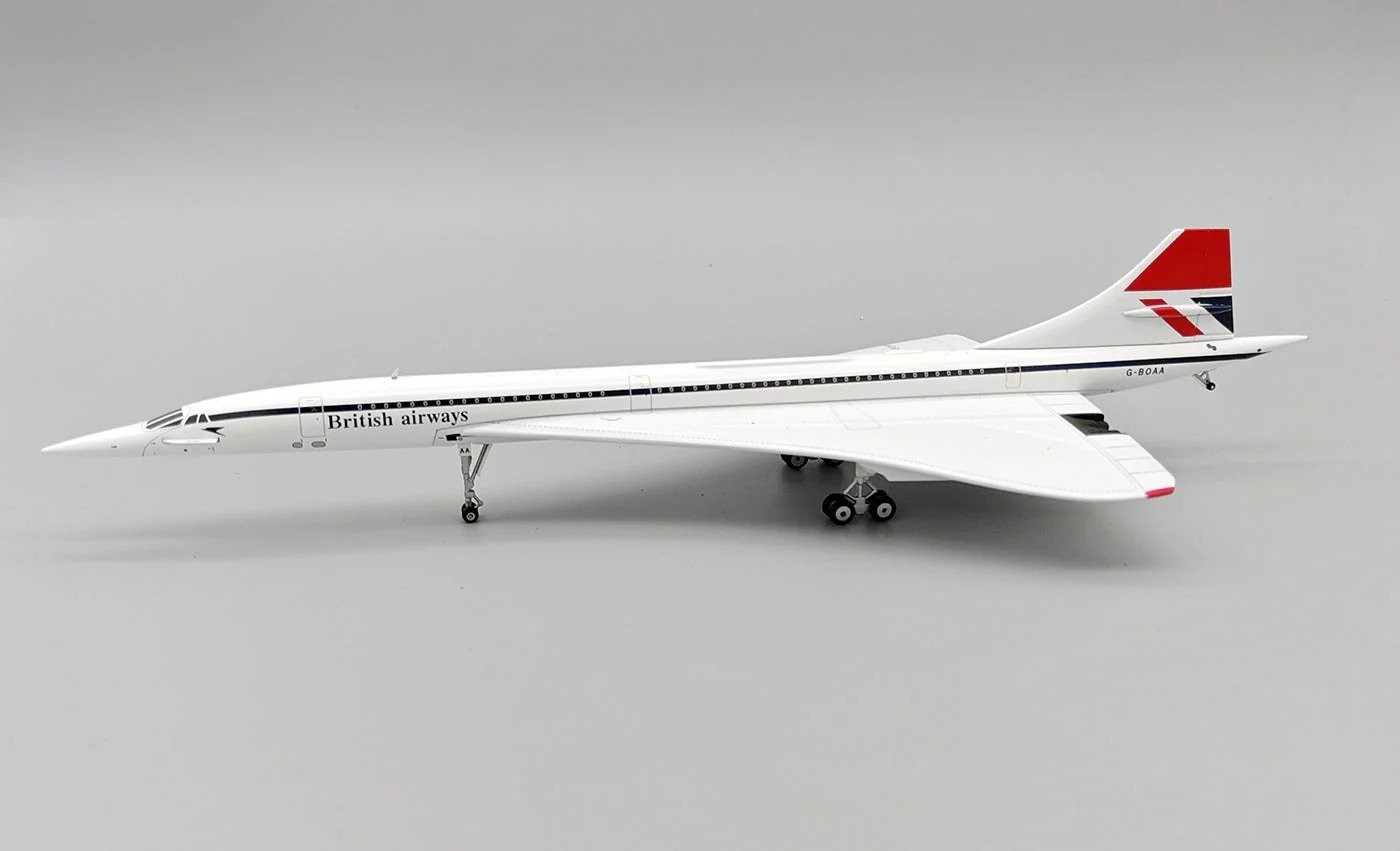 British Airways Aerospatiale-British Aerospace Concorde 102 G-BOAF with ...
