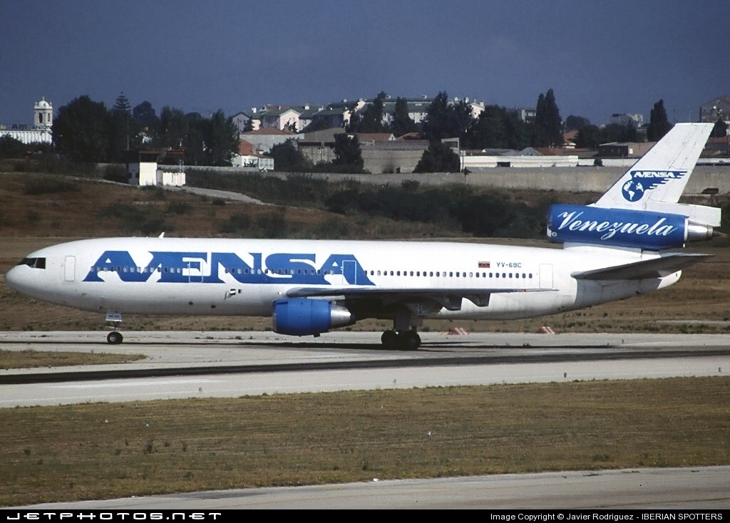 Avensa Venezuela (PanAm) DC-10-30 YV-69C AC419501 Aero Classics scale 1 ...