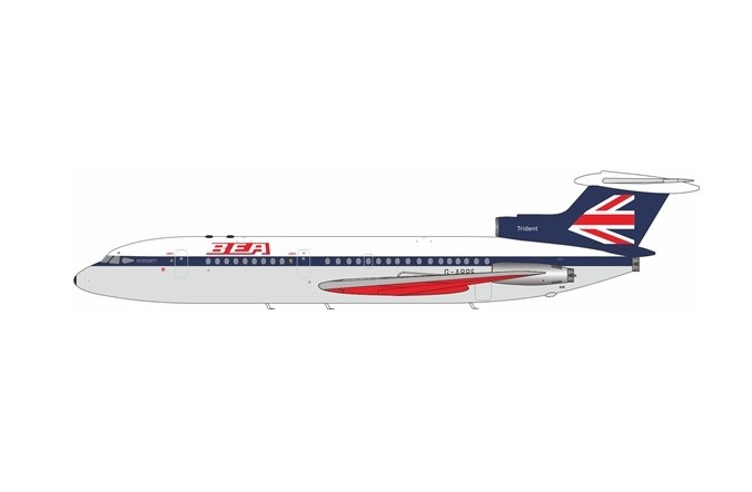 BEA British European Airways Hawker Siddeley HS-121 Trident 1C G-ARPF ...