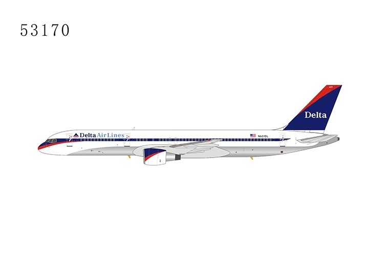 Boeing 757-200 N601DL Ron Allen livery die-cast NG Models 53170 scale 1 ...