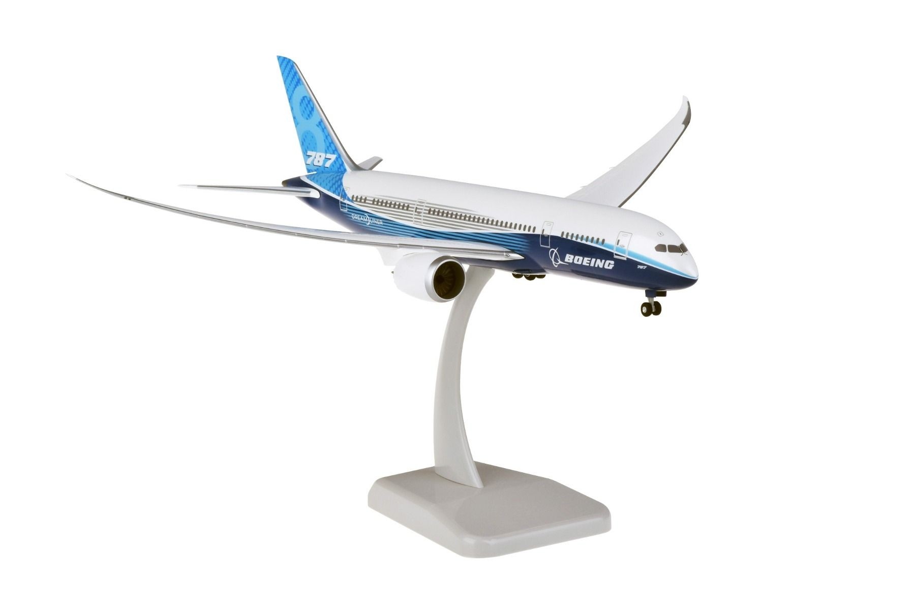 Boeing House new livery 787-8 Dreamliner with stand and gears HG11281G ...