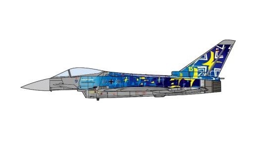 Deutsche Luftwaffe EuroFighter EF-2000 Typhoon TaktLwG 73 60th ...