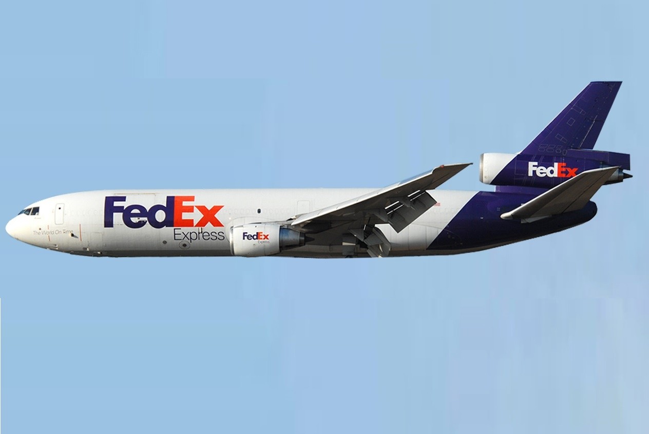 FedEx Douglas DC-10-30F N318FE AeroClassics AC419973 scale 1:400 ezToys ...