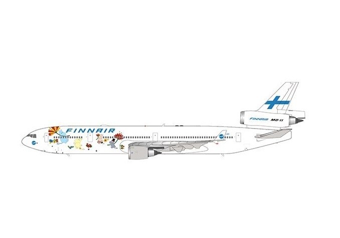 Finnair McDonnell Douglas MD-11 OH-LGC Moomins JC Wings JC2FIN295 Scale ...