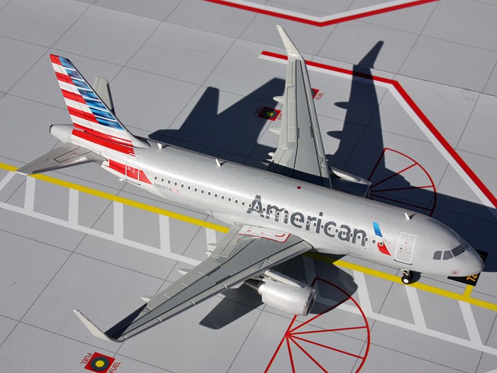 American Airlines Airbus A319 With Sharklets New Livery G2AAL417 1:200 ...