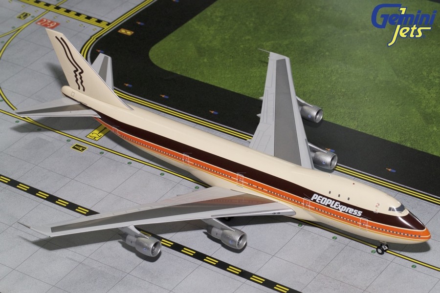 People Express Boeing 747-100 registration: N603PE Gemini G2PEX695 ...
