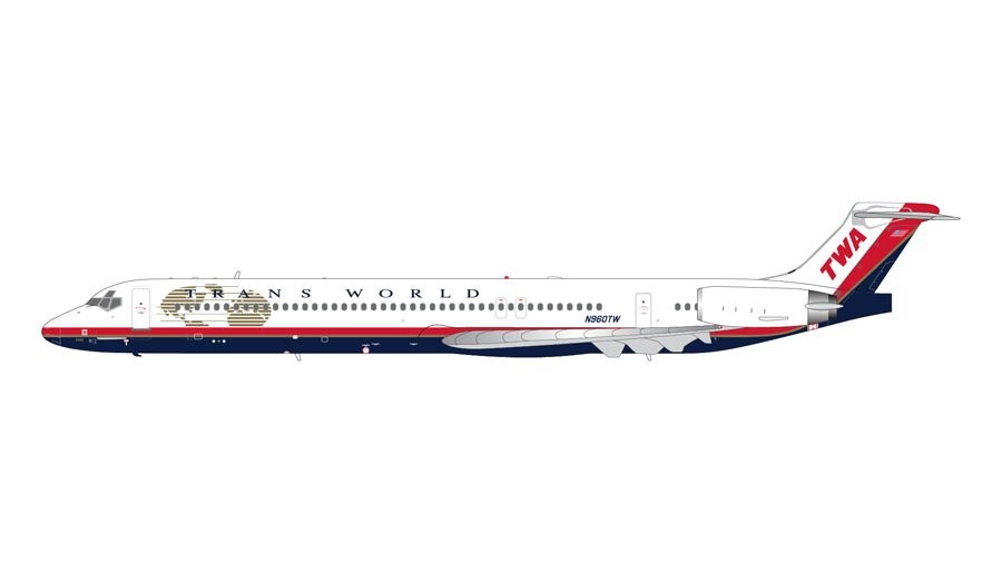 PSA McDonnel Douglas MD-80 N930PS Gemini 200 G2PSA172 scale 1:200 ...