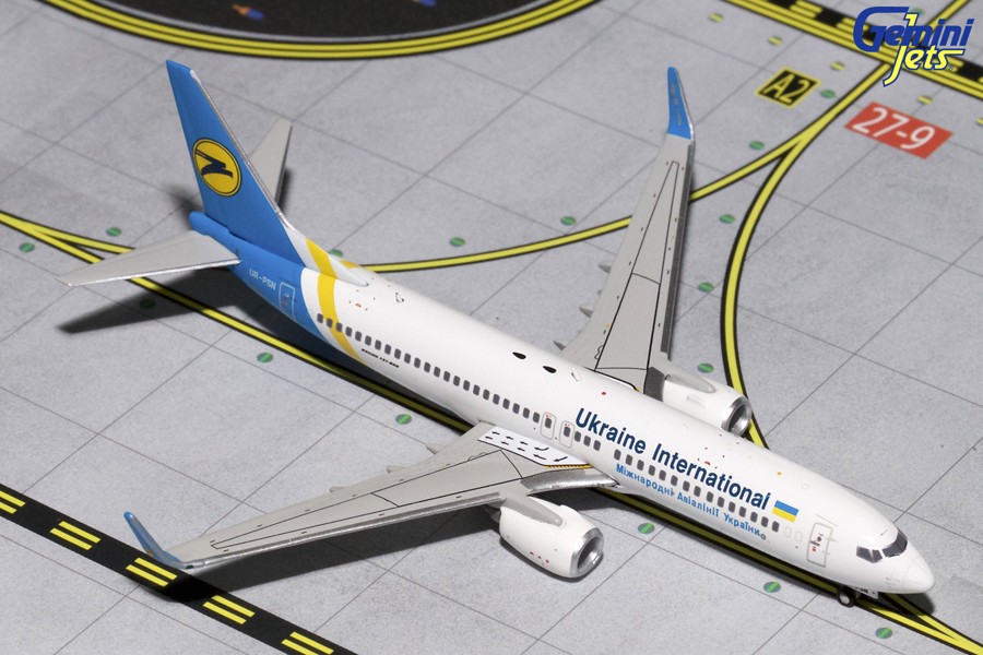 Highly detailed Gemini Jets diecast model airplane Ukraine ...