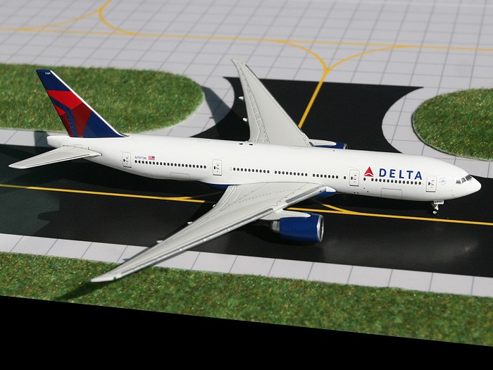 Delta airlines Boeing B777-200LR N705DN GJDAL1100 GeminiJets 1:400 ...