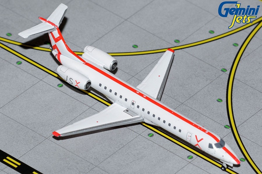 JSX Air (JetSuiteX) ERJ E-145LR Embraer N241JX Gemini GJJSX2071 Scale 1 ...