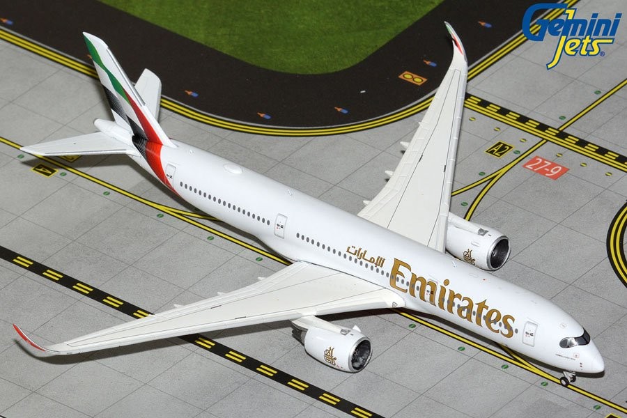Emirates Airbus A350-900 new liery Reg: A6-EXB GJUAE2330 Gemini Jets 1: ...
