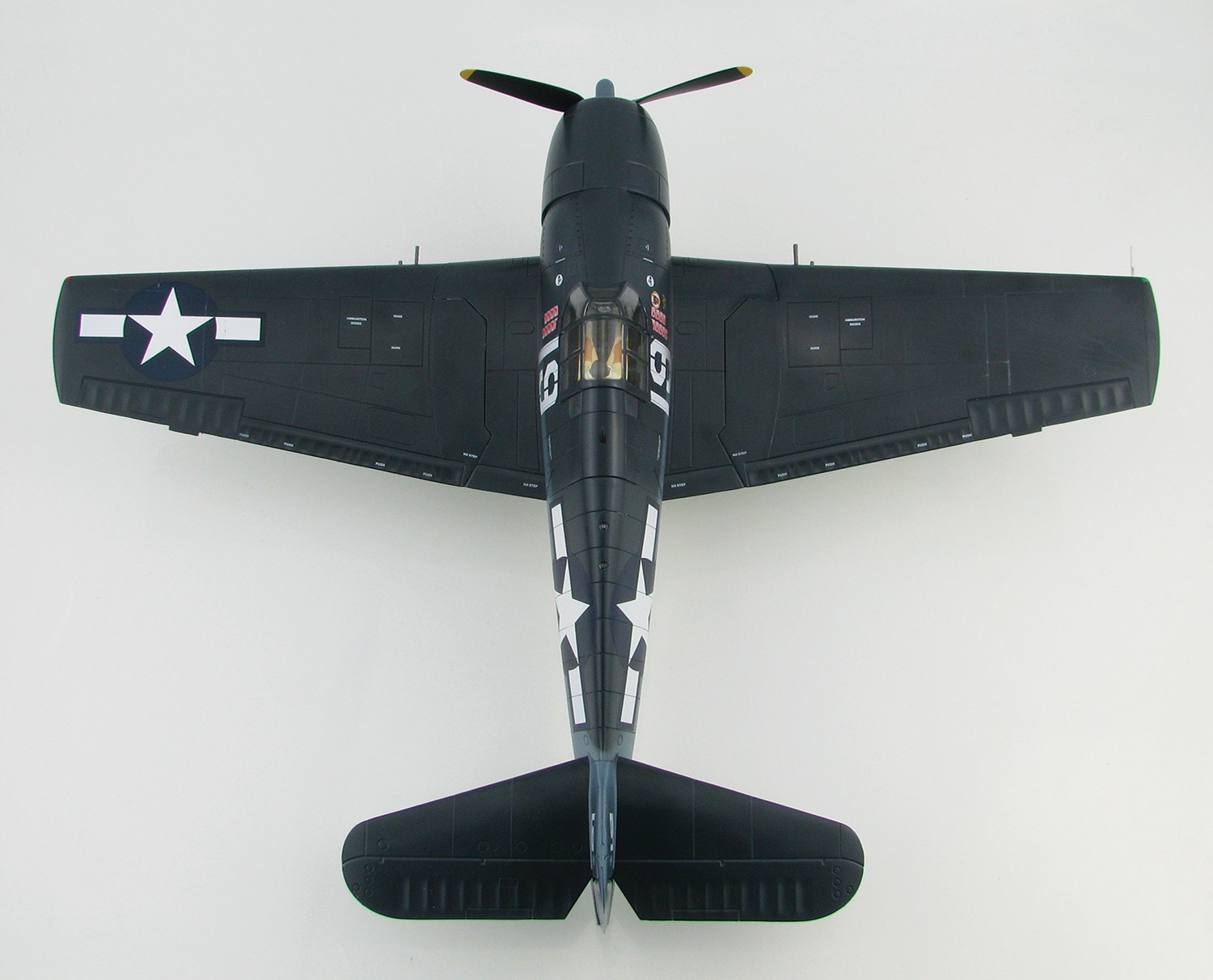 Highly detailed Hobby Master F6F Hellcat Grumman F6F-3 Hellcat HA0302 ...