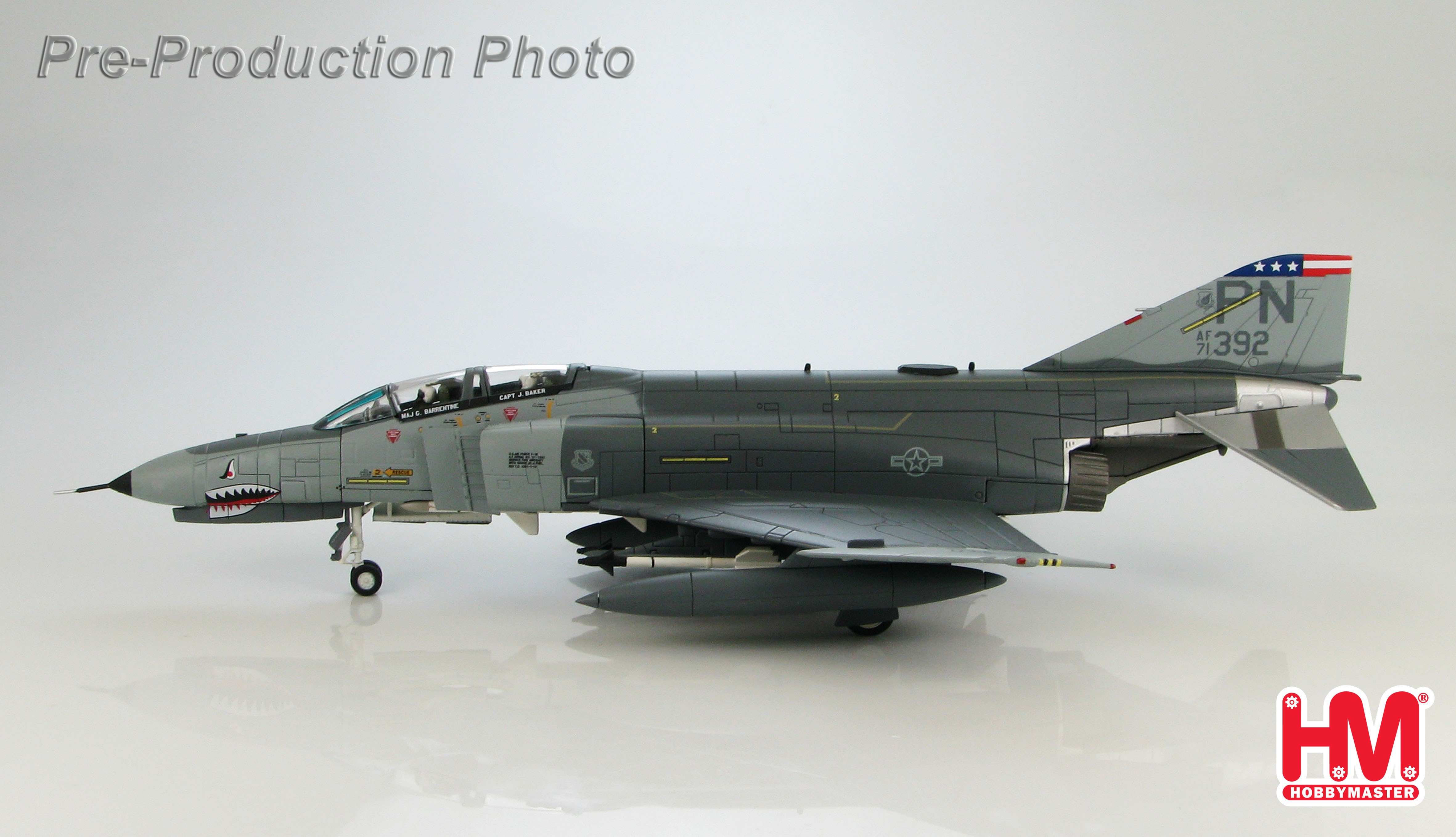 USAF F-4E Phantom II 1:72 Scale Die Cast Model Hobby Master 3rd ...