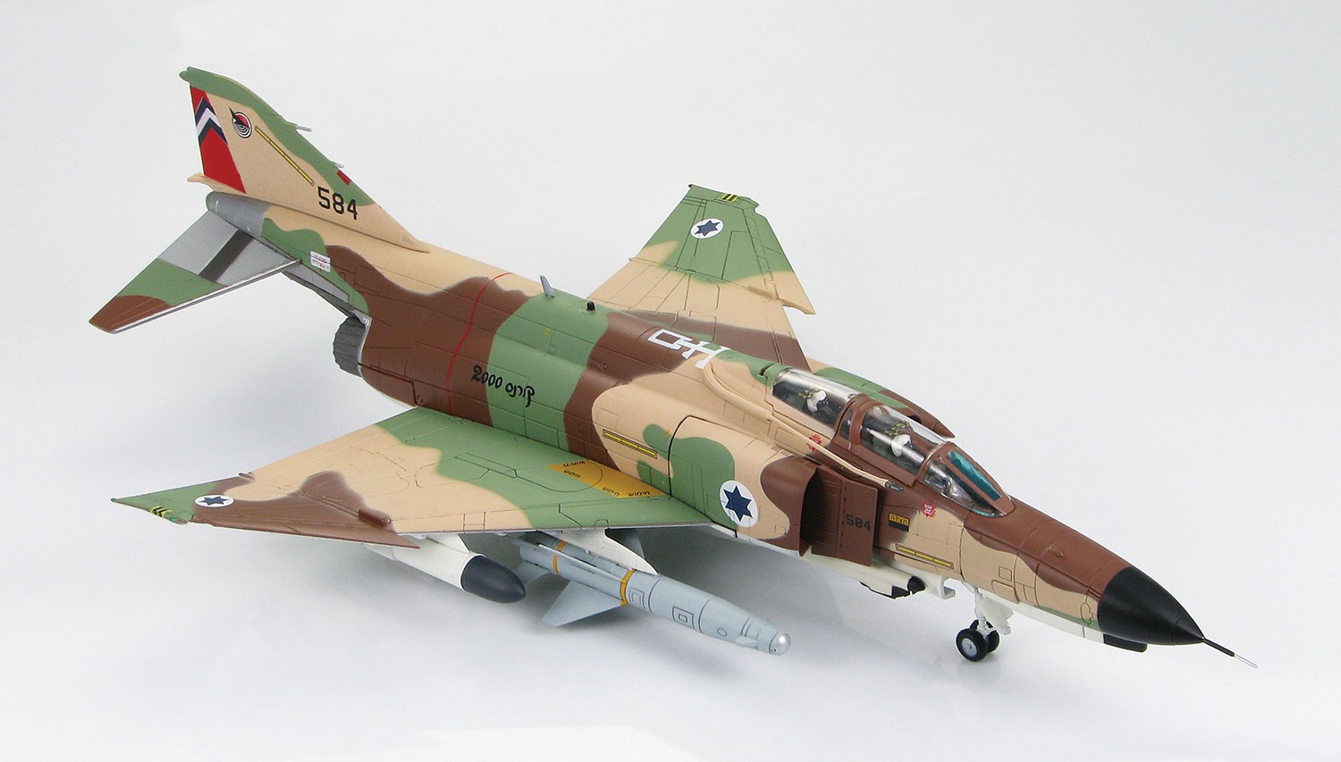 Highly detailed Hobby Master F-4E Kurnass 2000 201 Squadron, Israeli ...
