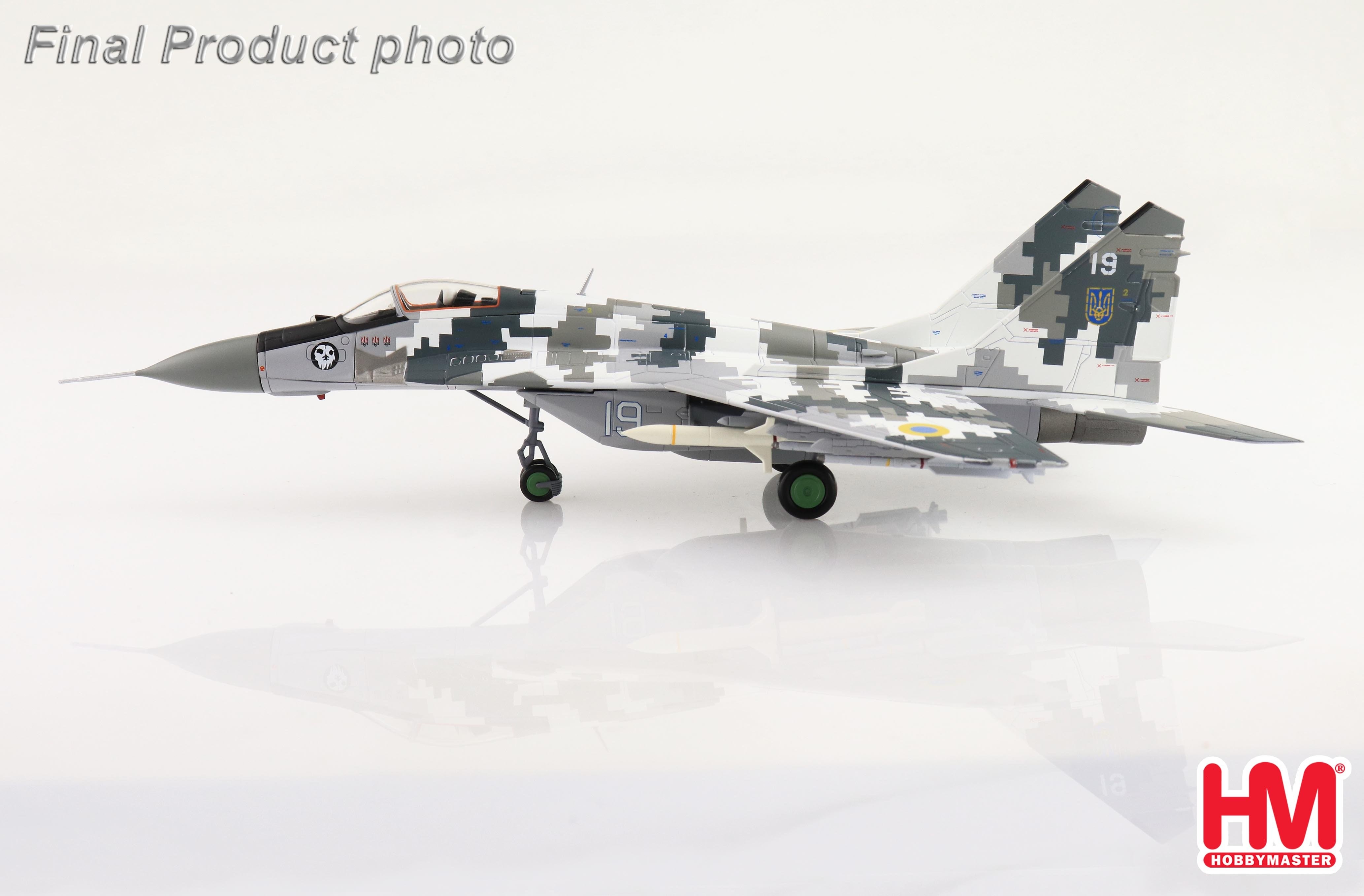 Ukrainian Air Force MIG-29 9-13 'Ghost of Kyiv' With Extra 2 x AGM-88 ...