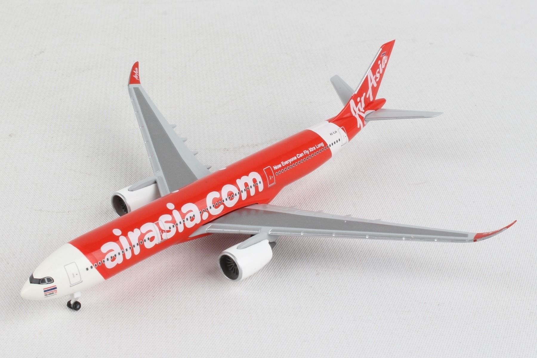 AirAsia Airbus A330-900neo HS-XJA Herpa 533980 scale 1:500 ezToys ...