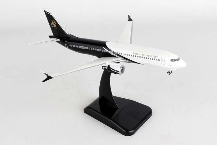 Boeing Business Jet 737 Max 8 Hogan w/Gears HG10802G Scale 1:200 ezToys ...
