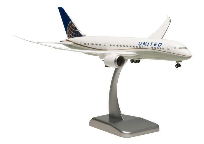 Highly detailed Hogan models United Boeing 787-8 Dreamliner with Gears ...