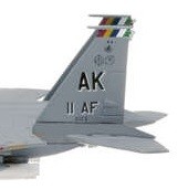 Highly detailed Hogan 1:200 die cast military models USAF F-15E 87-0173 ...