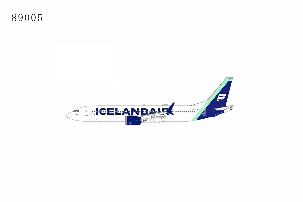 Icelandair Boeing 737 MAX 9 TF-ICA Boreal Blue Color 'Hvitserkur' NG ...