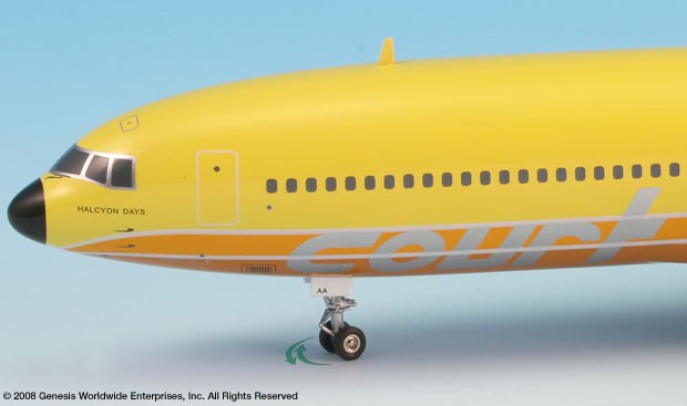 Court Line L1011 Yellow Livery 1:200 ezToys - Diecast Models and ...