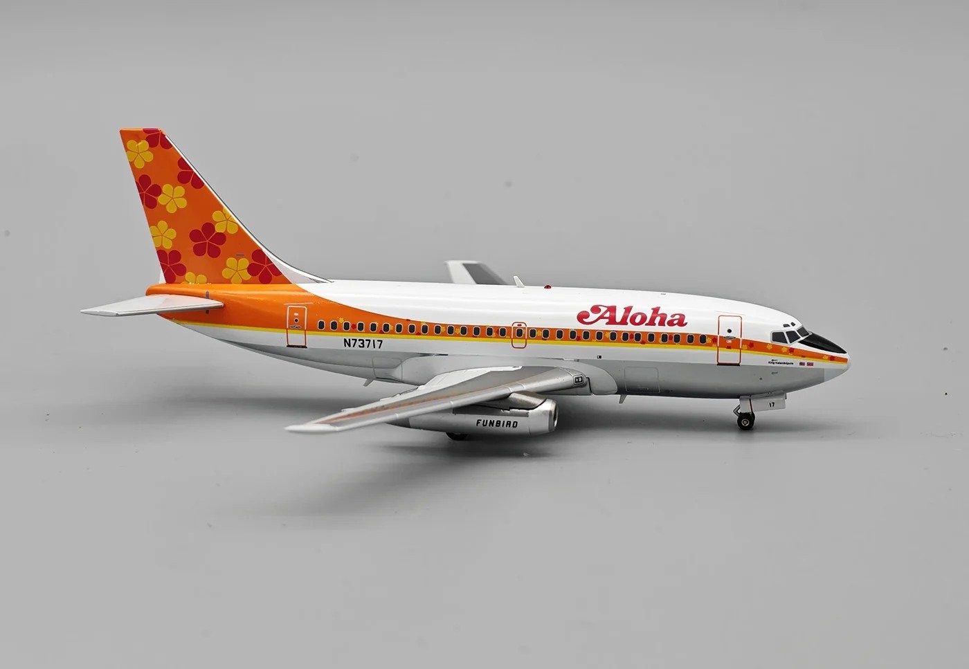 Aloha Airlines Boeing 737-159 N73717 Polished with stand IF731AQO825P ...