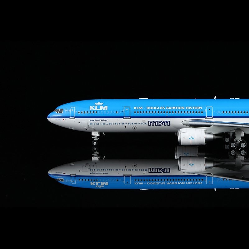 KLM MD-11 Reg: PH-KCD L2103FD Flaps Down Diecast SQ Wings Scale 1:200 ...