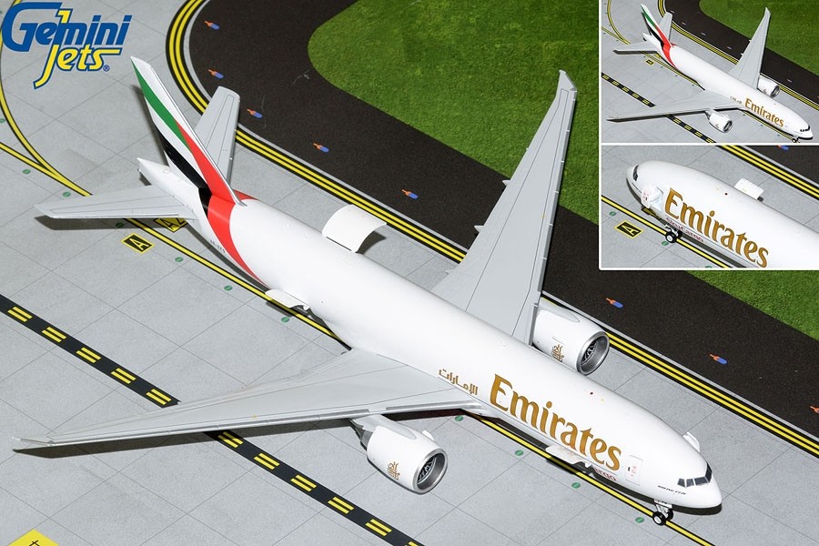 Interactive Emirates SkyCargo Boeing 777-200LRF A6-EFG Gemini200 ...