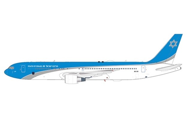 Israel Government Boeing 767-300ER 4X-ISR JC Wings JC2IAF0116 Scale 1: ...