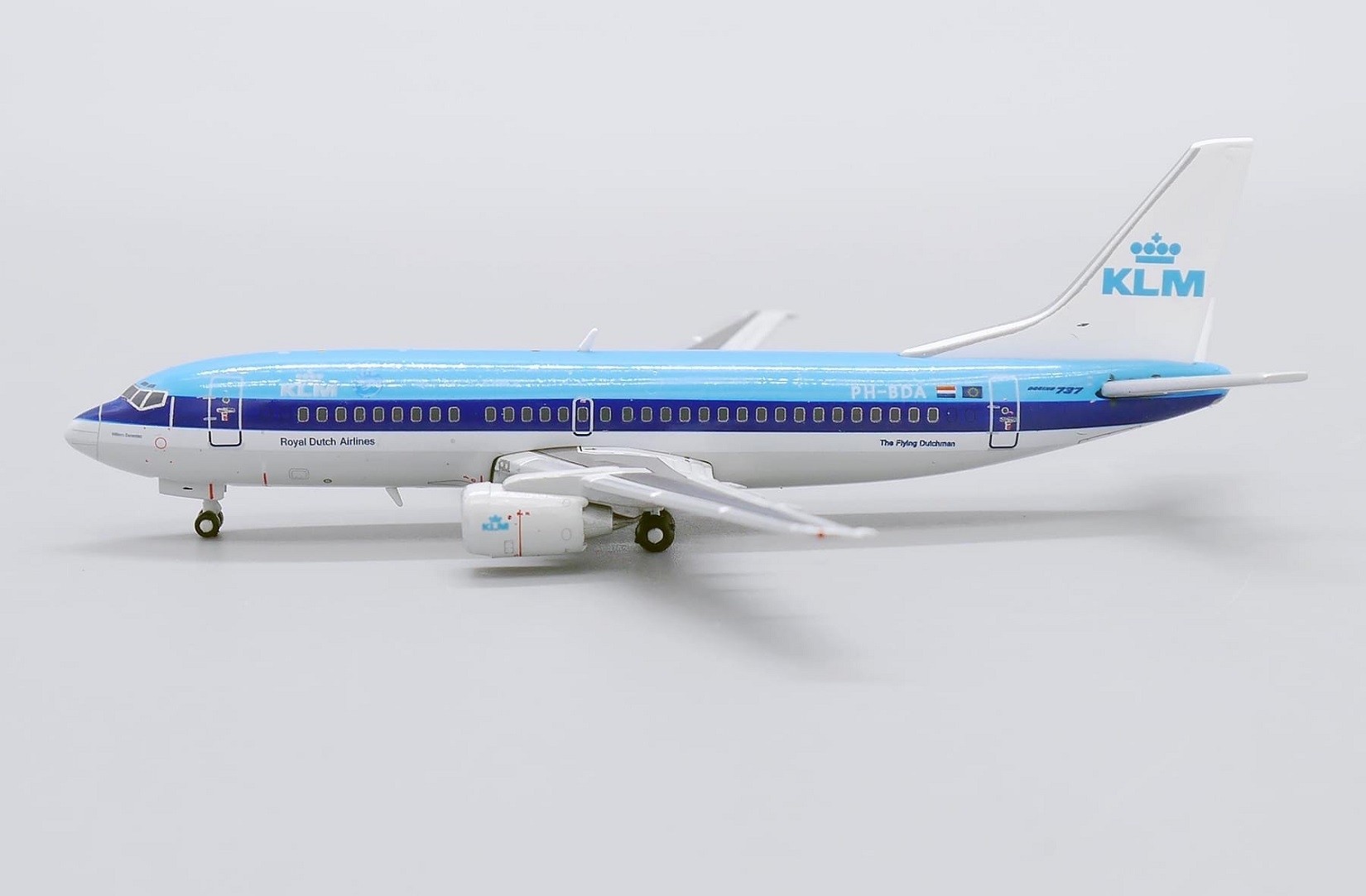 KLM Boeing 737-300 PH-BDA Die-Cast JC Wings JC4KLM994 Scale 1:400 ...