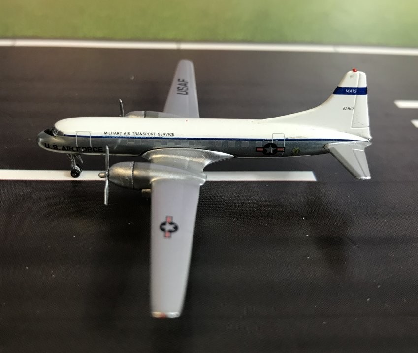 Military Airport Transport Service U.S. Air Force Convair CV-440 42812 ...