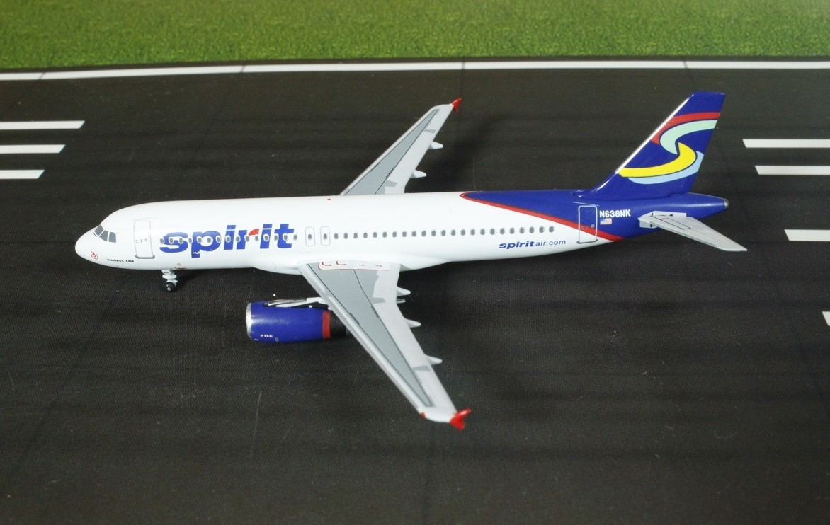 Spirit Airlines A320-200 N638NK Aeroclassics Scale 1:400 Aeroclassics ...