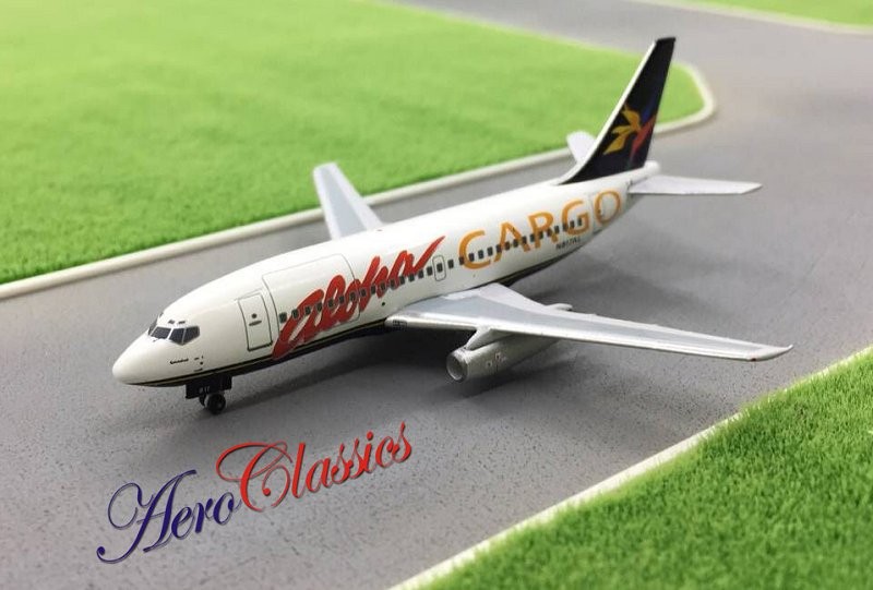 Highly detailed Aero Classic diecast model airplane Aloha Cargo Boeing ...