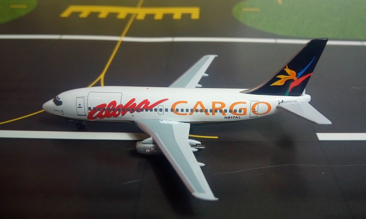 Highly detailed Aero Classic diecast model airplane Aloha Cargo Boeing ...