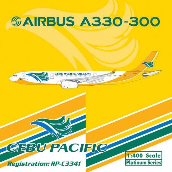 Cebu Pacific A330-300 Reg# RP-C3341 Phoenix Models Scale 1:400 ezToys ...