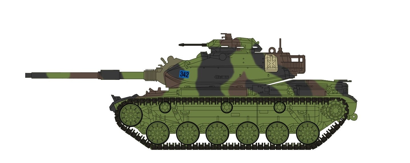 Republic of China M60A3 Patton Tank ROC Army, 2007 Hobby Master HG5609 ...