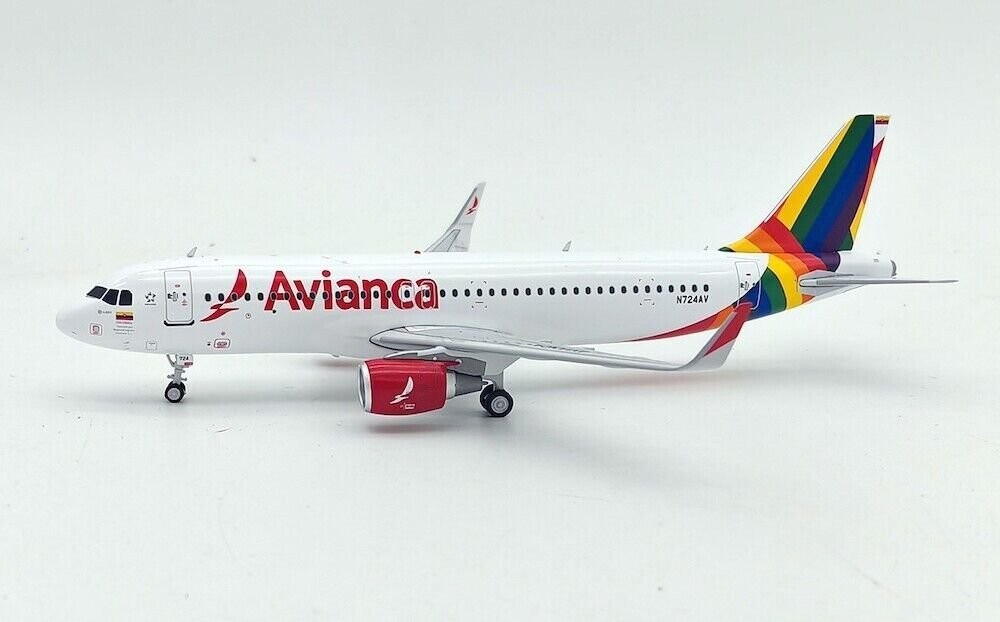 Avianca Airbus A320 N724AV with stand IF320AV1223 Inflight Scale 1:200 ...