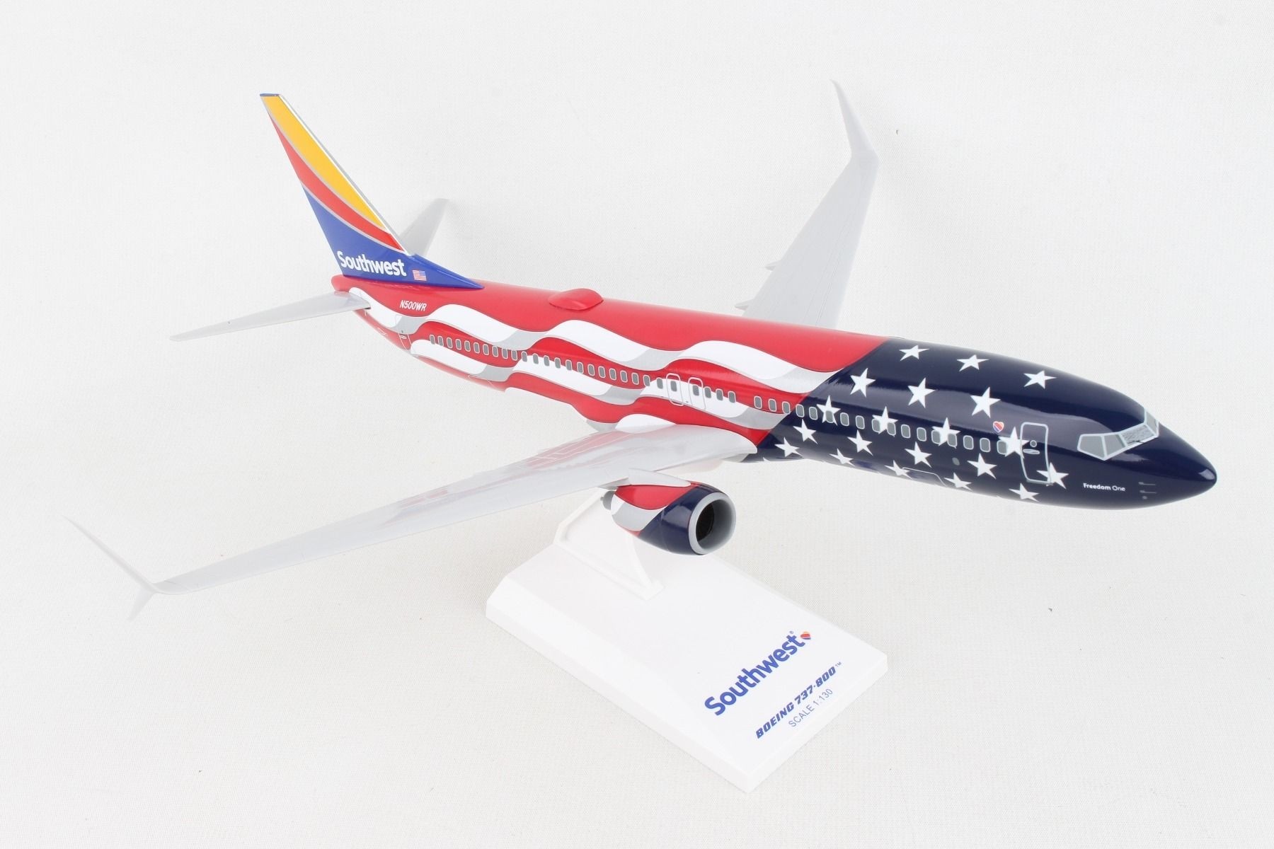 Southwest 737-800 1/130 "Freedom One" N500WR Southwest SKR1087 Scale 1: ...