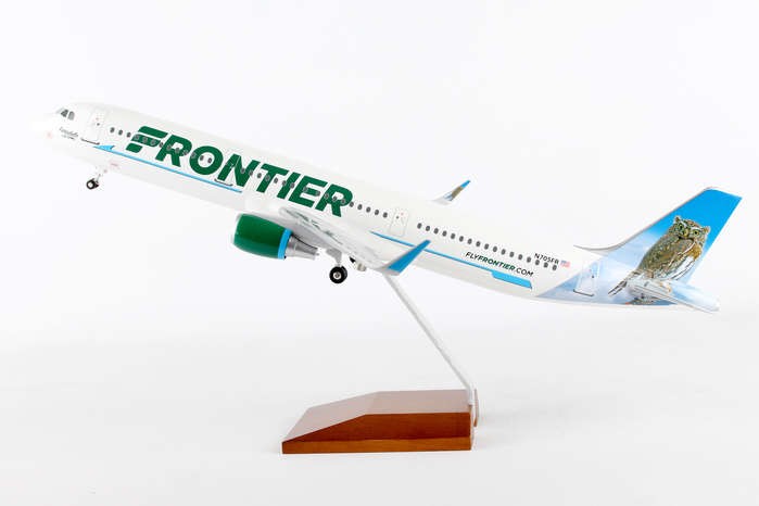 Frontier Airbus A321 sharklets registration N705FR Ferndale the Owl ...