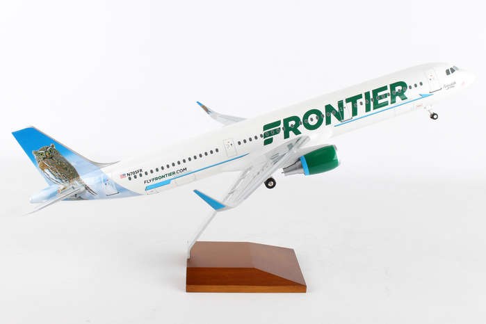 Frontier Airbus A321 sharklets registration N705FR Ferndale the Owl ...