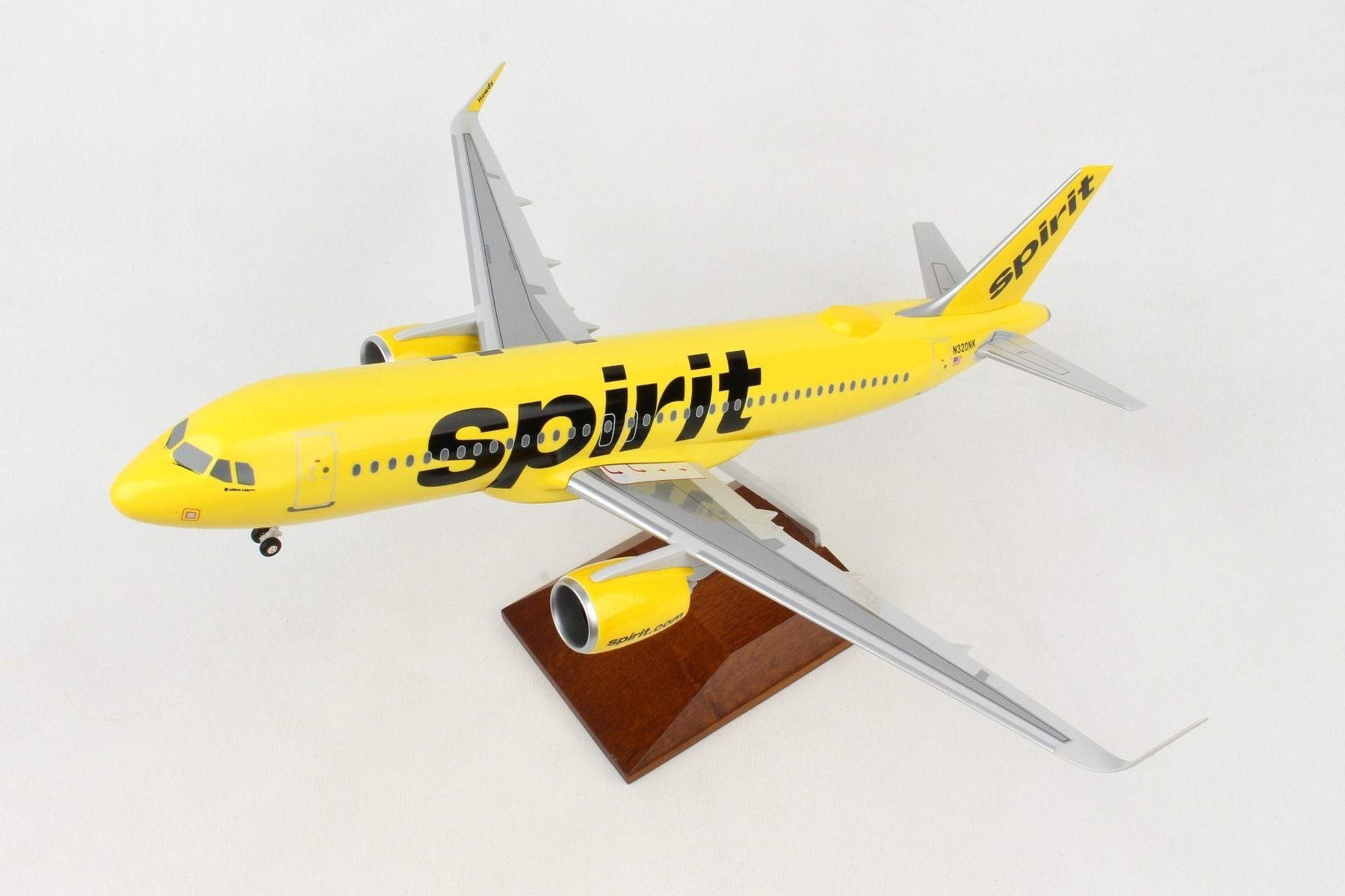 Spirit Yellow A320neo N320NK stand &gear Skymarks Supreme SKR8369 scale ...