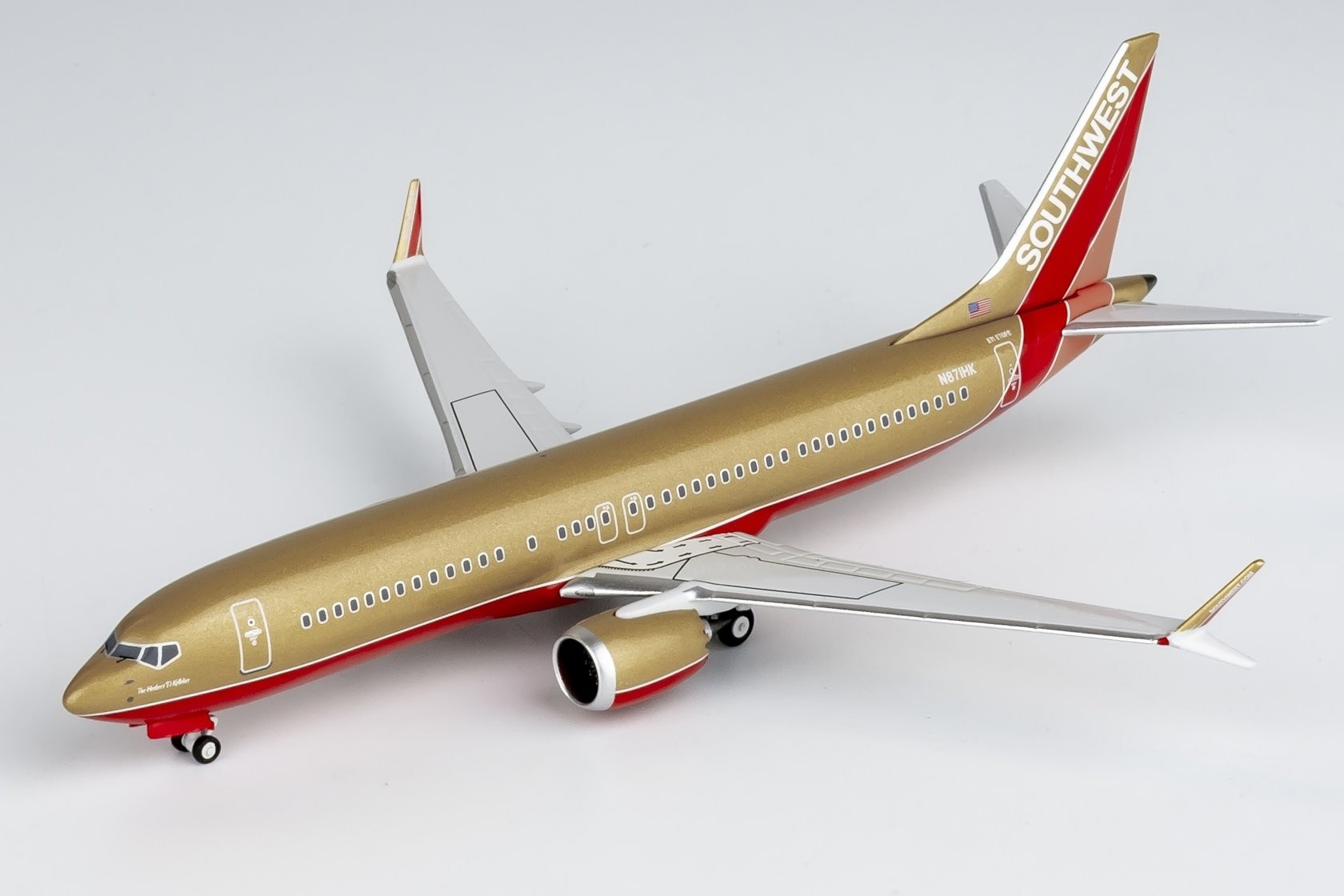Southwest Airlines Boeing 737 MAX 8 'Desert Gold Retro' named 'The ...