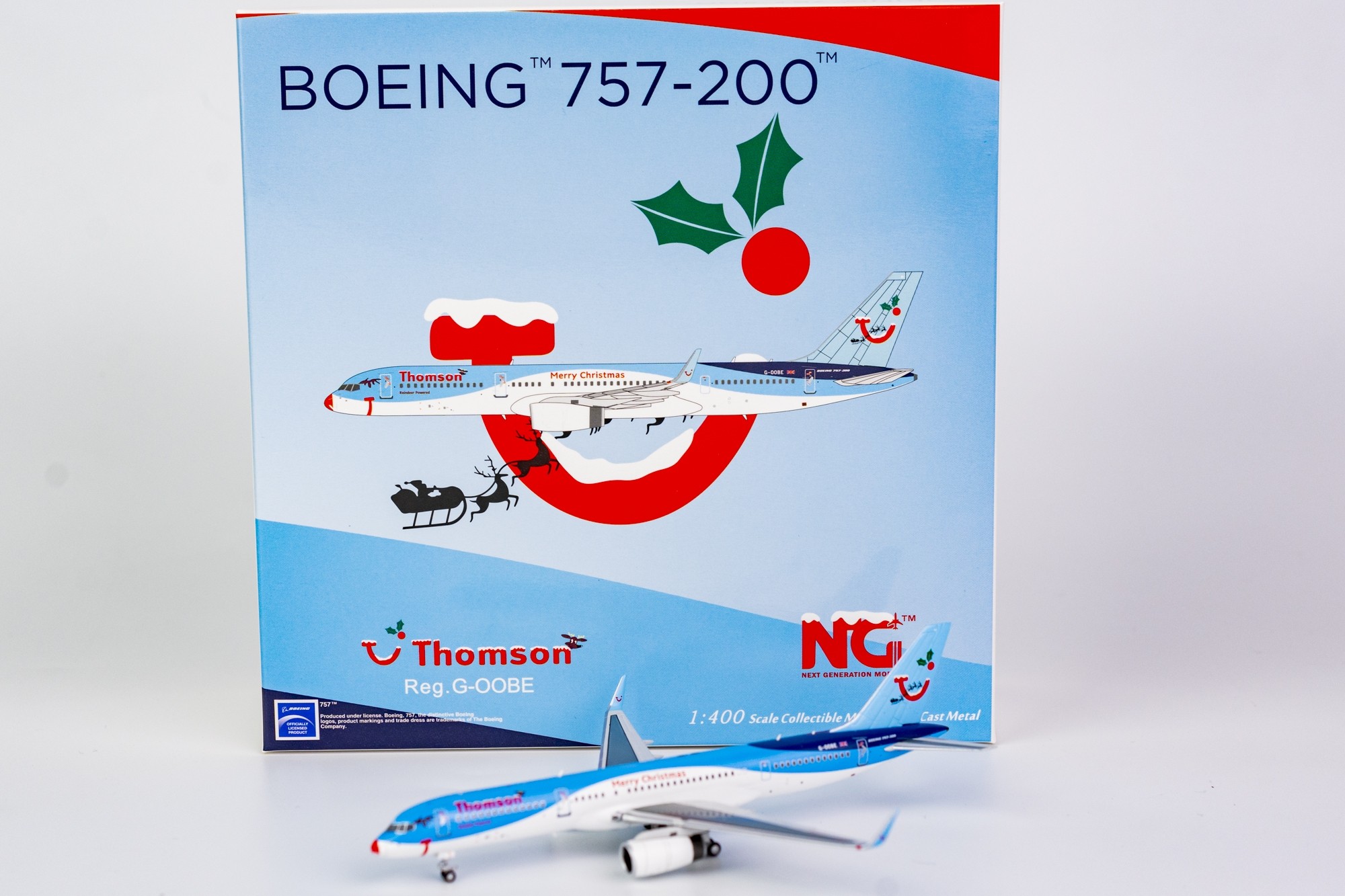 Thomson Boeing 757-200 G-OOBE "Merry Christmas" livery NG Model 53130 ...