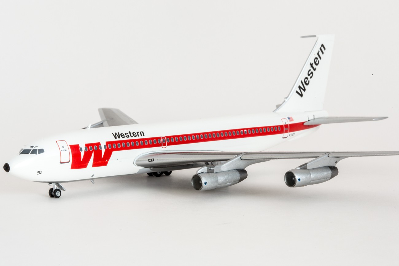 Highly detailed SMA Model diecast model airplane Western Airlines ...