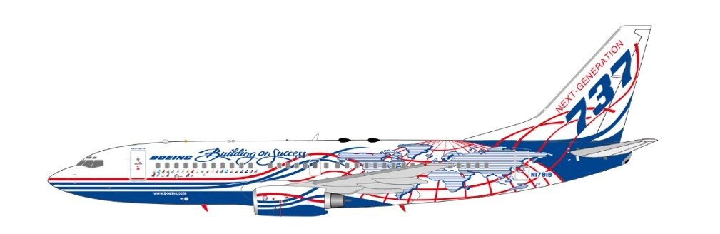 Boeing House Color Boeing 737-700 Building on Success Reg: N1791B ...